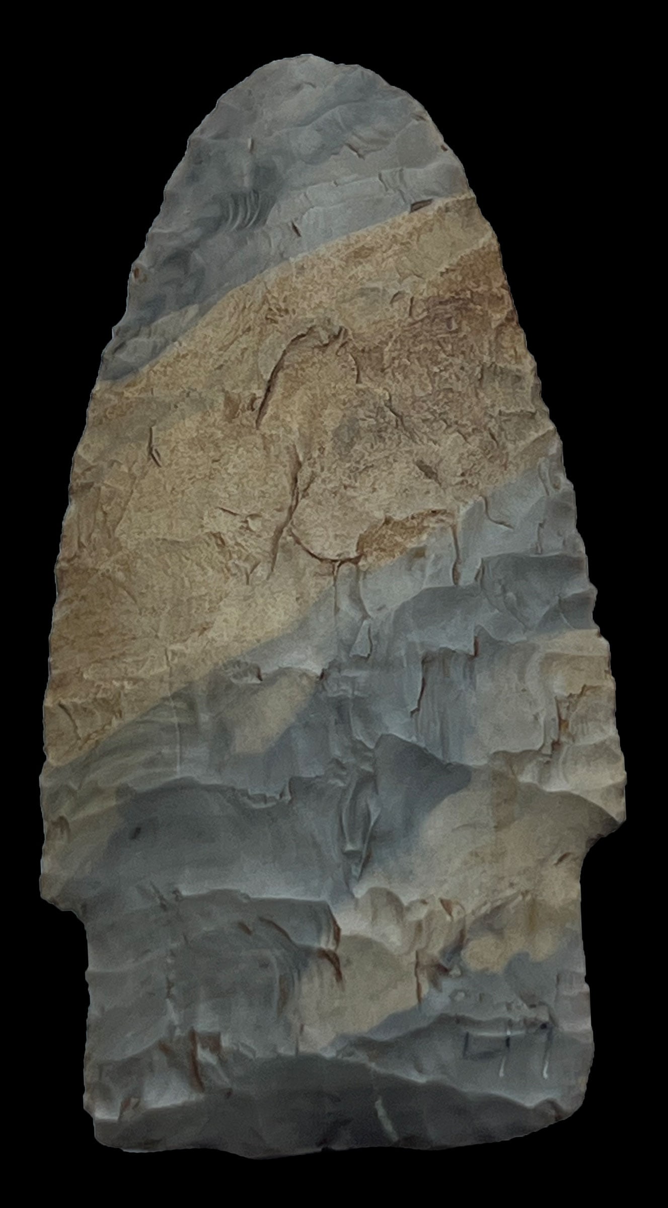 2 7/8" Scottsbluff. West Mo. Pretty Jeff City Chert. Well Made, Nice ...