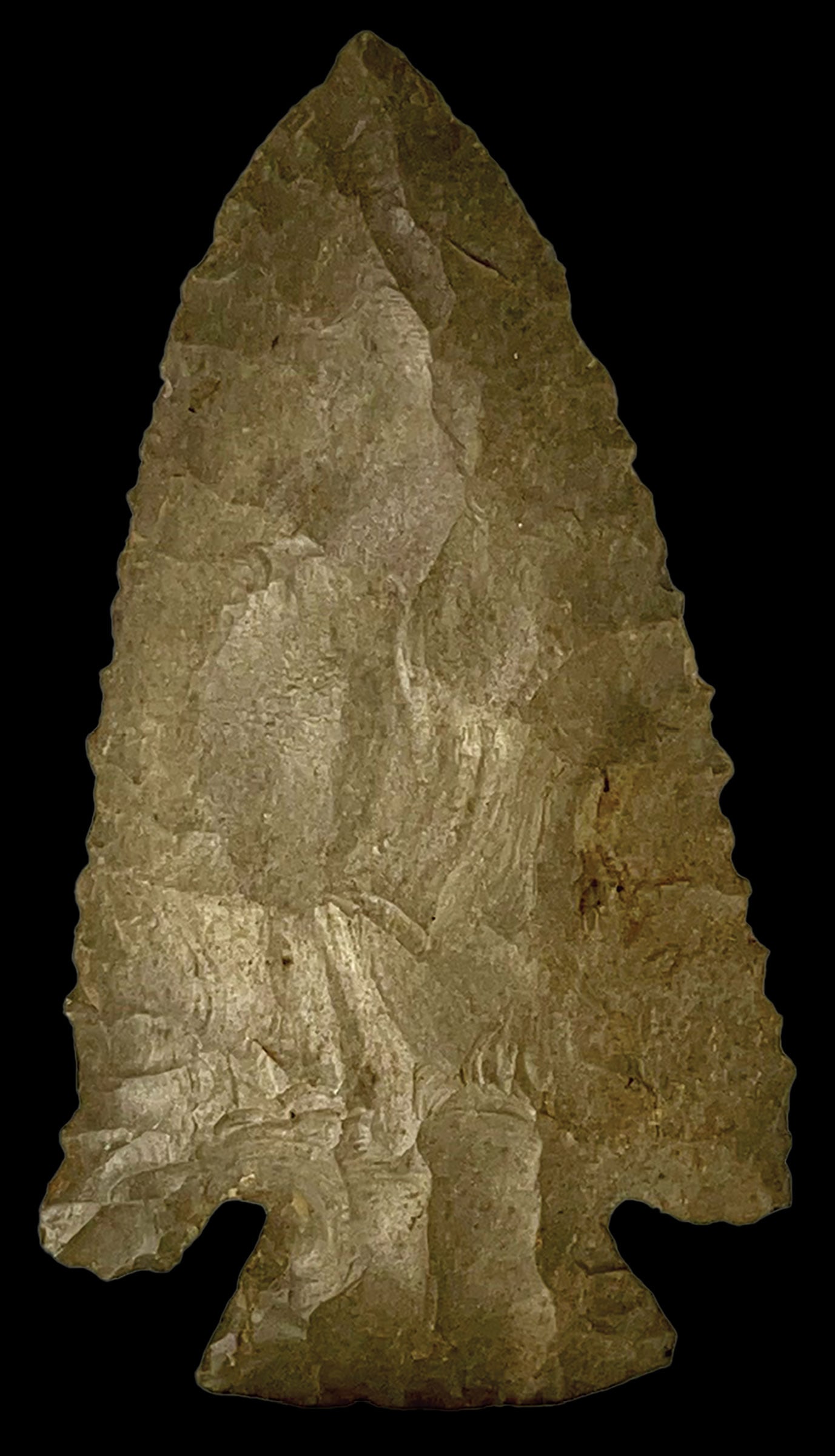 3 1/4" Lost Lake. Hornstone. Meade Co, Ky. Ex-dale Rector Auction