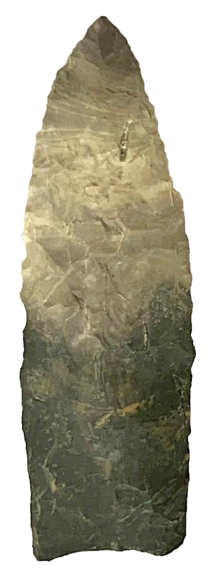 3 3/16" Plainview Point. Natural Patina. Ex Len Murphy. Howard Coa Auction