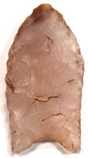 Translucent Quartz Clovis. Clark Co, Al. Partain