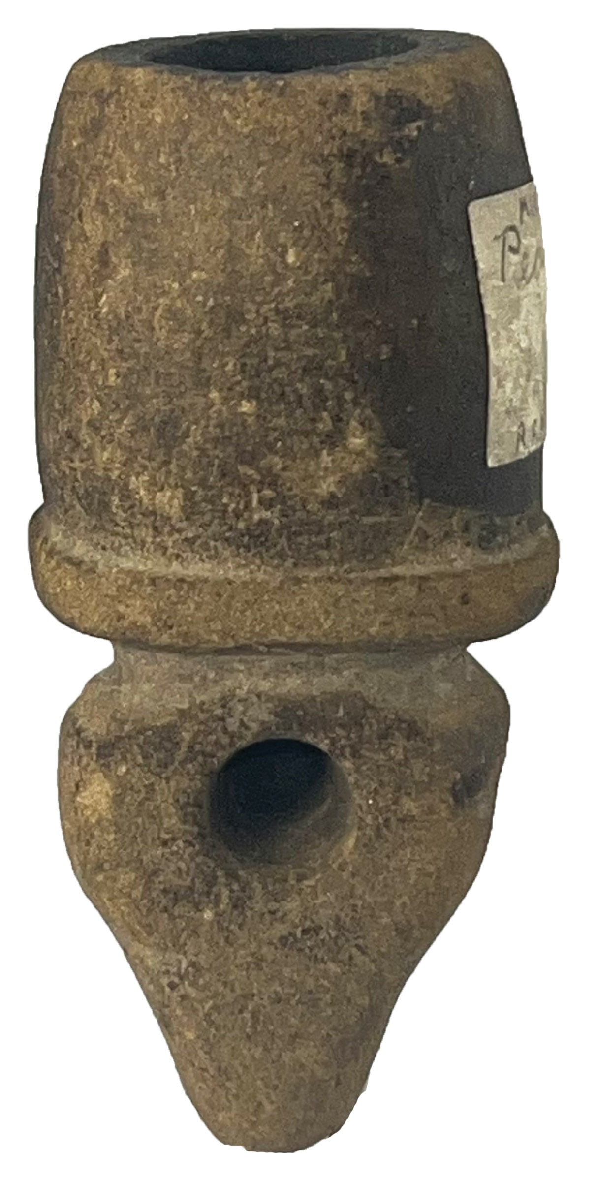 3 1/4" Micmac Pipe. Steuben Co, In. Pictured. Meadows Coa. Auction