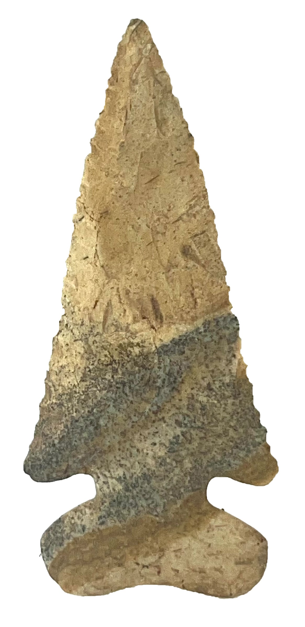 4 3/16" Thebes Point. Beautiful Avon Chert. Warren County, Il., Near ...