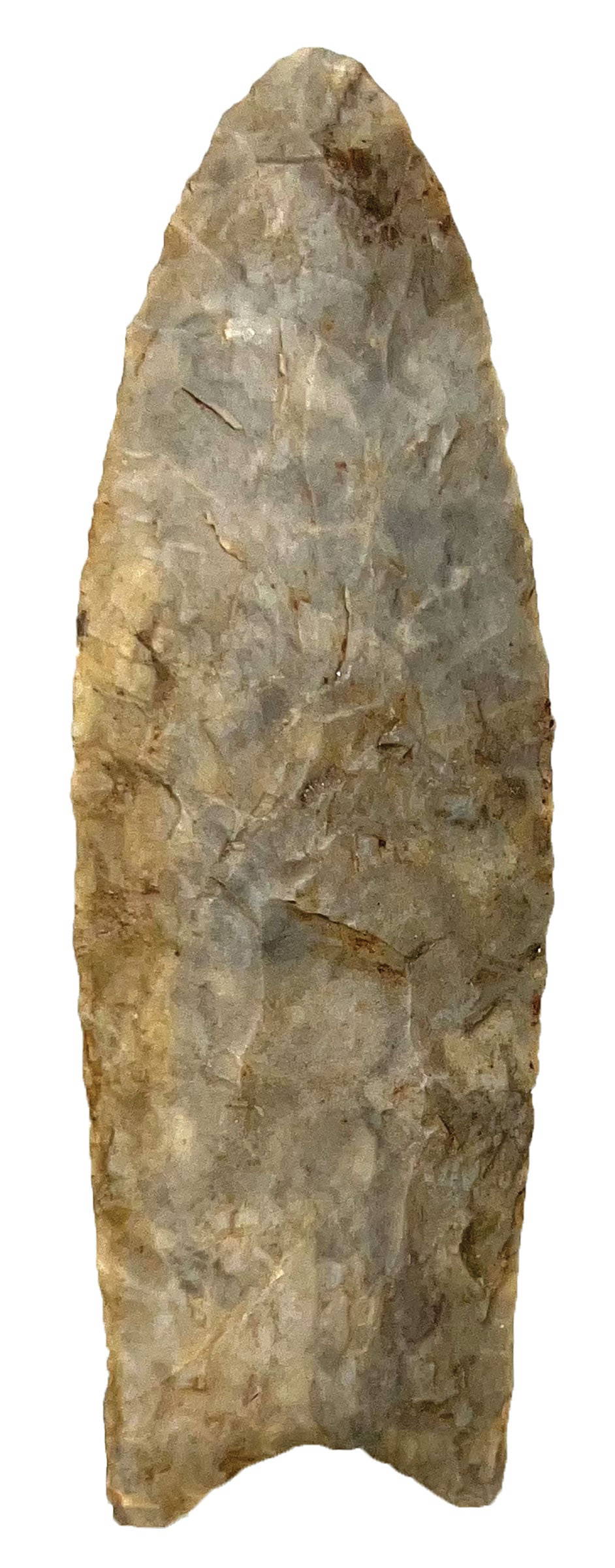 3 11/16" Clovis. Upper Mercer Chert. Fayette County, Oh. Ex Willaim Cain. Coa Auction