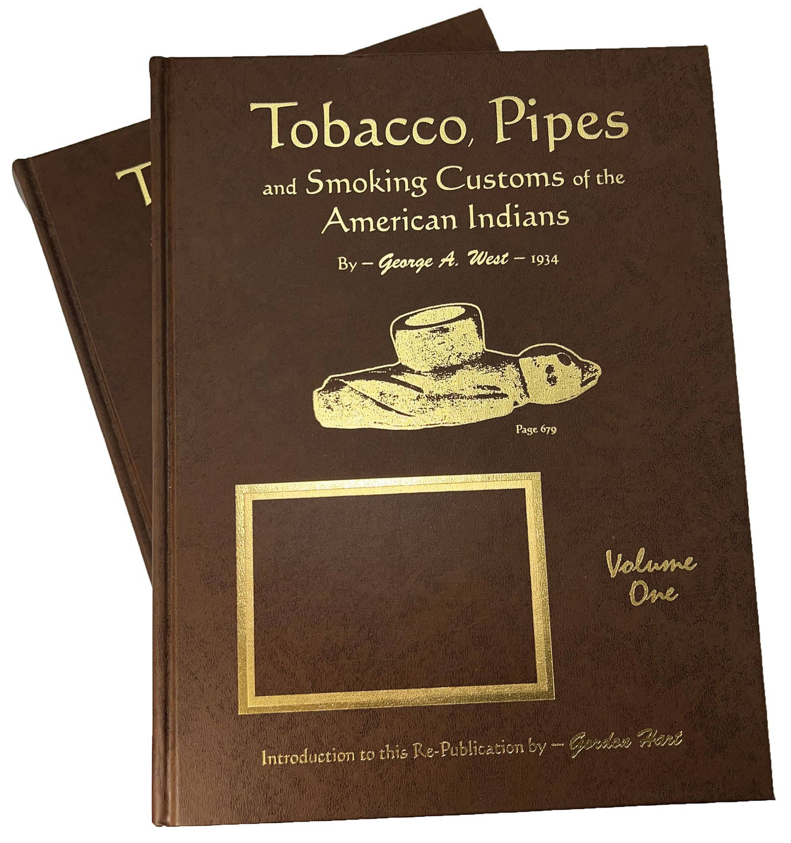 Books: Tobacco Pipes, Volume 1 & 2 By George West Auction