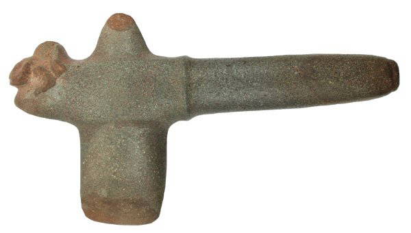 Large Precolumbian Monolithic Axe. Rare Offering