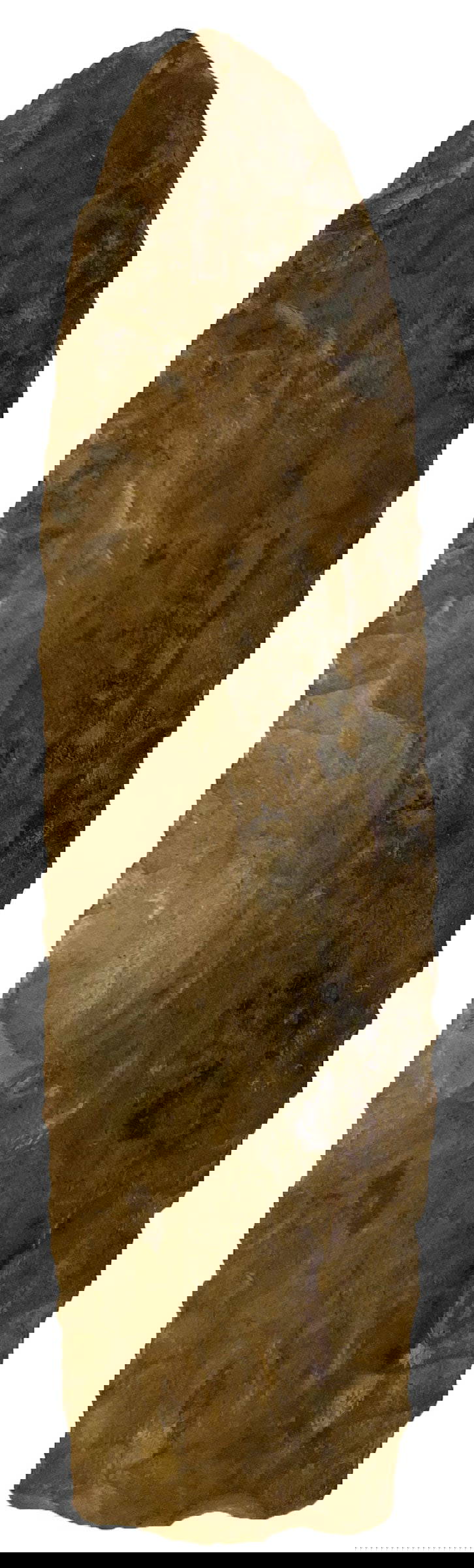 6 1/4" Humpedback Knife. Brown (dover) Material. Nicely Made. Ex Lloyd Cash. Auction