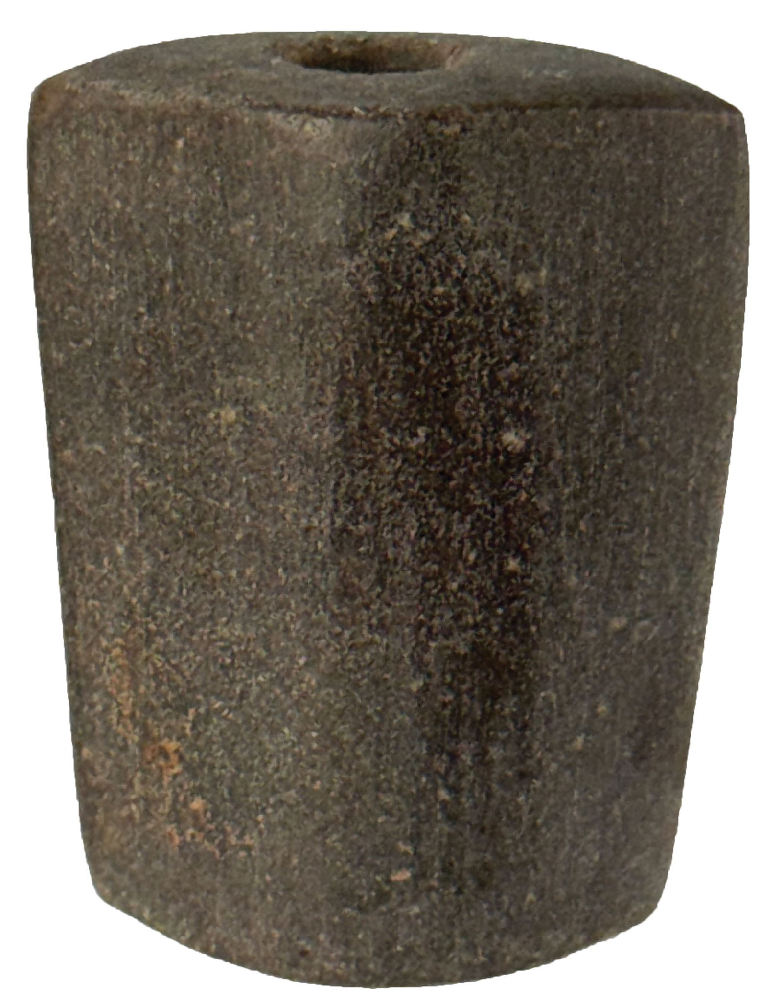 2 3/8" Tapered Bannerstone. Quartz. Good Surface Patina. Ohio. Ex David ...