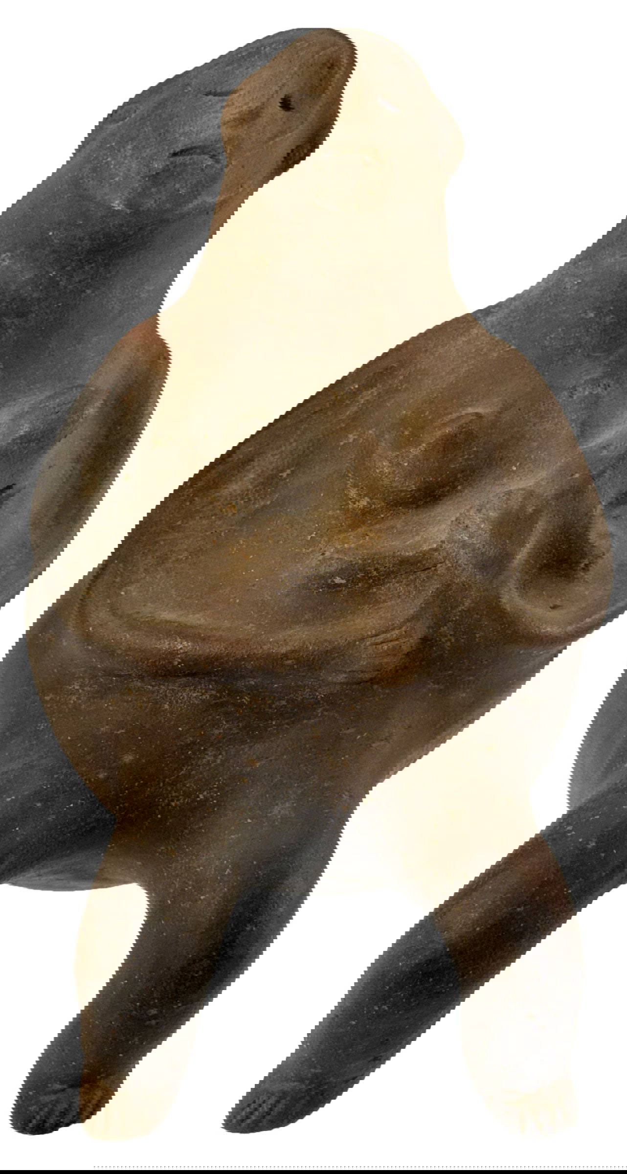 7" Female Nursing A Baby Pottery Jar. Highly Engraved. Polk County ...