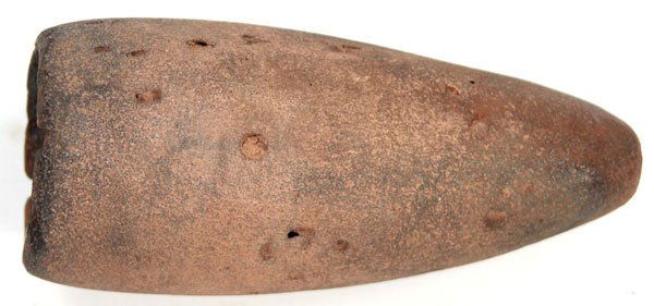 Sandstone Cloud Blower Tube Pipe. Jackson COA : Lot 113