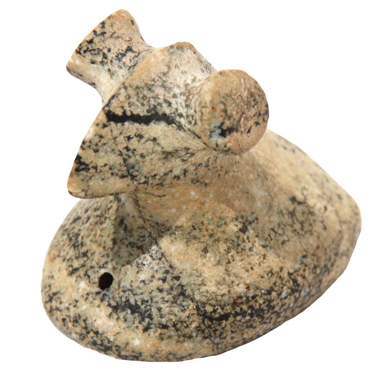 Bust Birdstone. Pictured