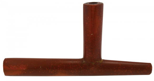 9" Catlinite T Pipe