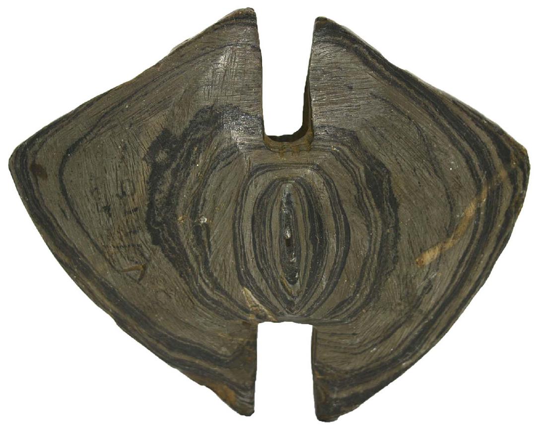 3 3/4" Double Notch Butterfly Bannerstone. Meadows COA - Feb 25, 2017 ...