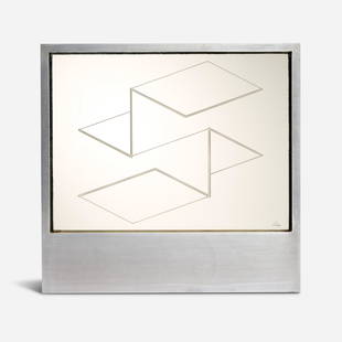 1988 Albers Structural Constellation Poster