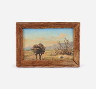 Lester Raymer, oil on board, untitled, 1989 - Apr 28, 2018 | Raymer ...