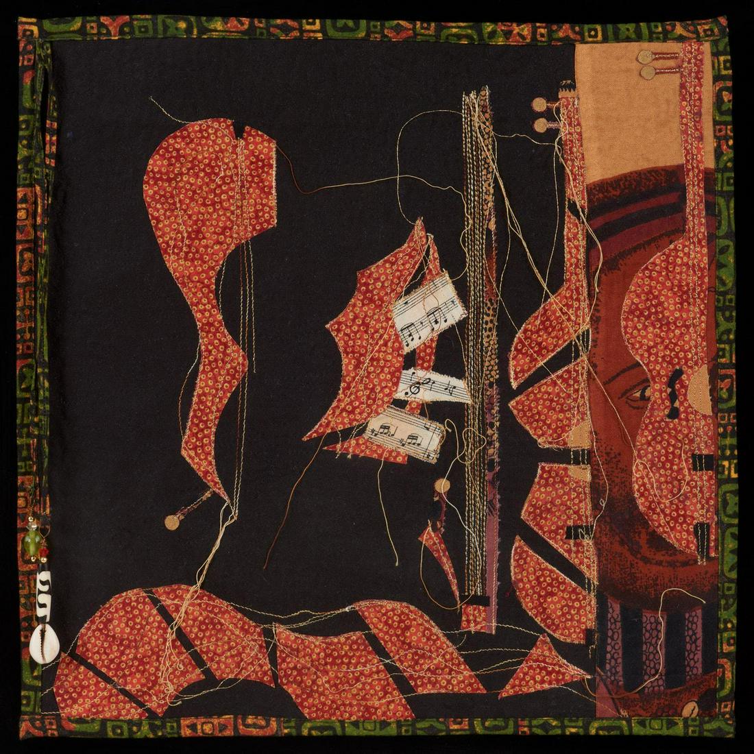 Sonie Joi Thompson Ruffin Untitled (framed Quilt)