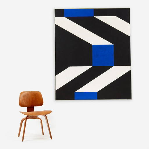 Nick Vaccaro "in And/or Out" (acrylic Ca. 1967)