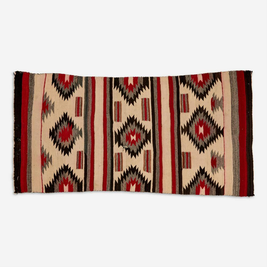 Navajo Wool Rug, Circa 1940s