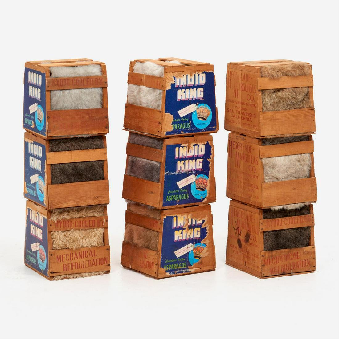 Nick Vaccaro "crated For Brancusi" (1973 Sculpture) Auction