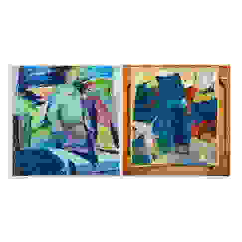 Nick Vaccaro "austin Girl W/ Landscape" (two 1960 Oils) Auction