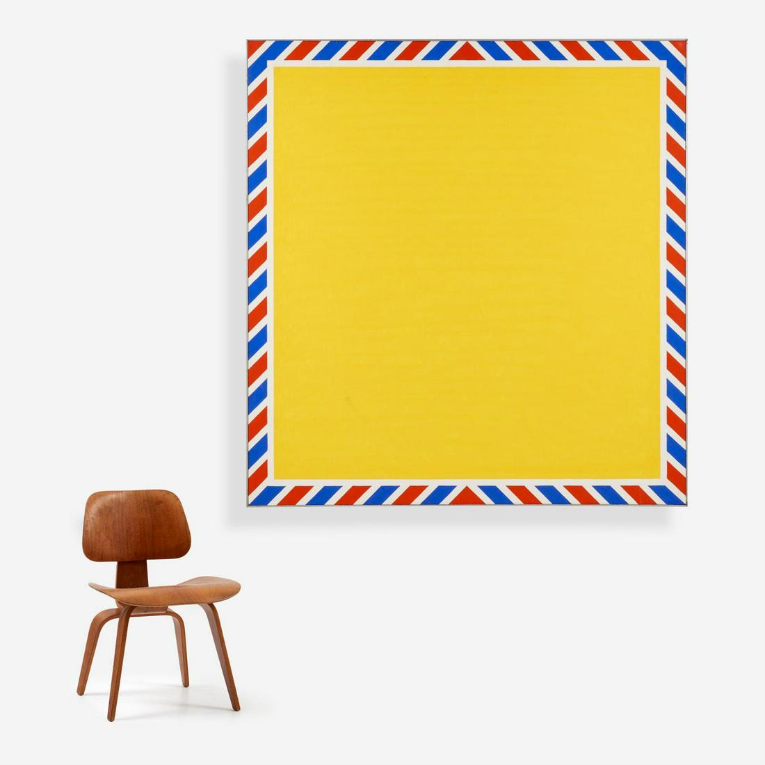 Nick Vaccaro "a Space In The Sun" (1968 Acrylic) Auction