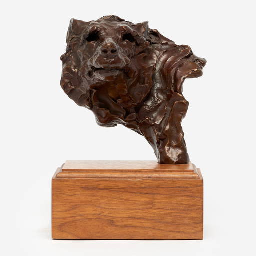 Sherry Sander "wolf Bust" Bronze