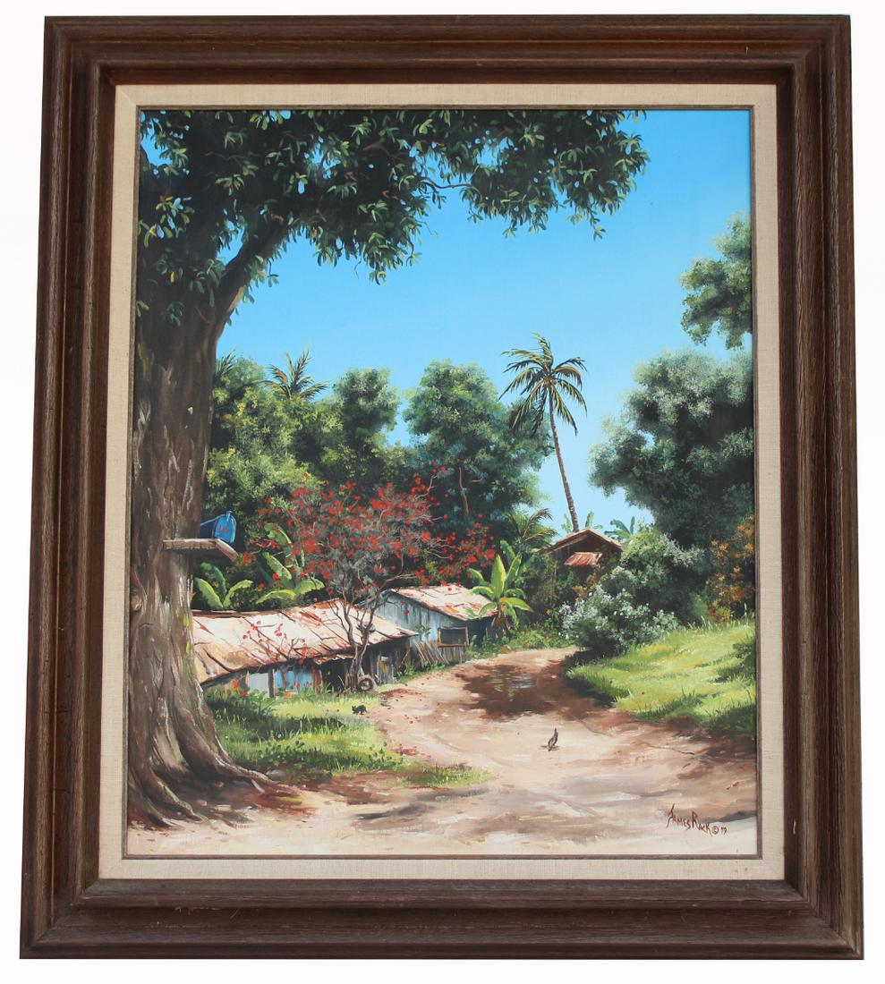 Buy James Rack, 20th C. Hawaii Painting | Helmuth Stone Gallery in FL