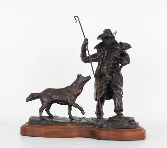 William (bill) Rains "bum Lamb" Bronze