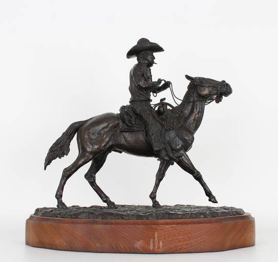 William (Bill) Rains "Breaking a New One" Bronze - Nov 14, 2021 ...