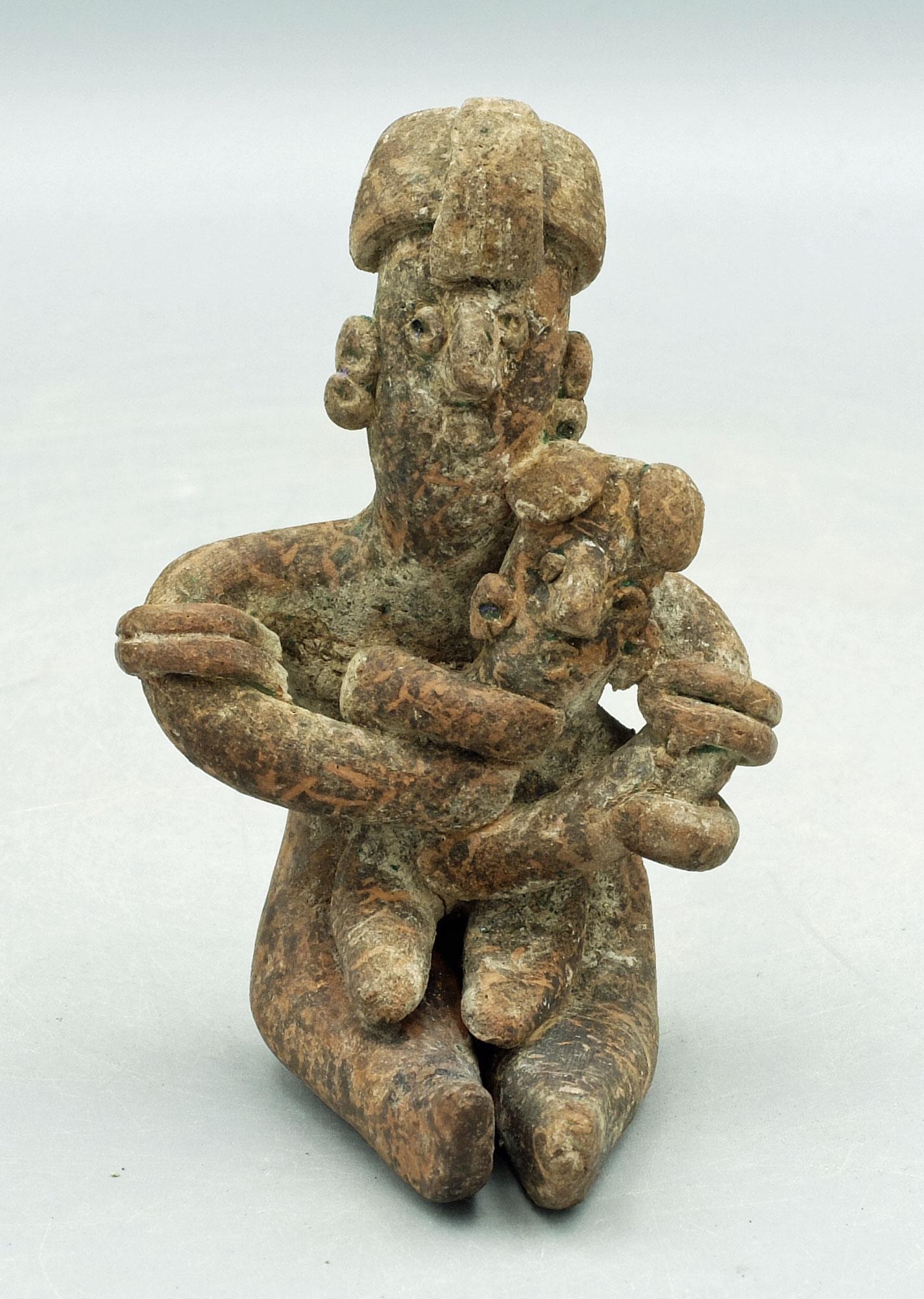 Pre-Columbian Maternal Figure - Colima (#0136) on Apr 02, 2023 ...
