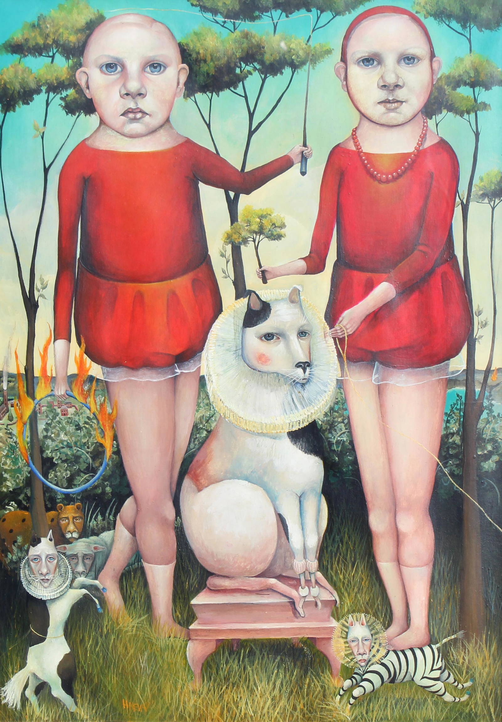 Heather Nevay (b. 1965) "act Ii: Rite Of Passage" Auction