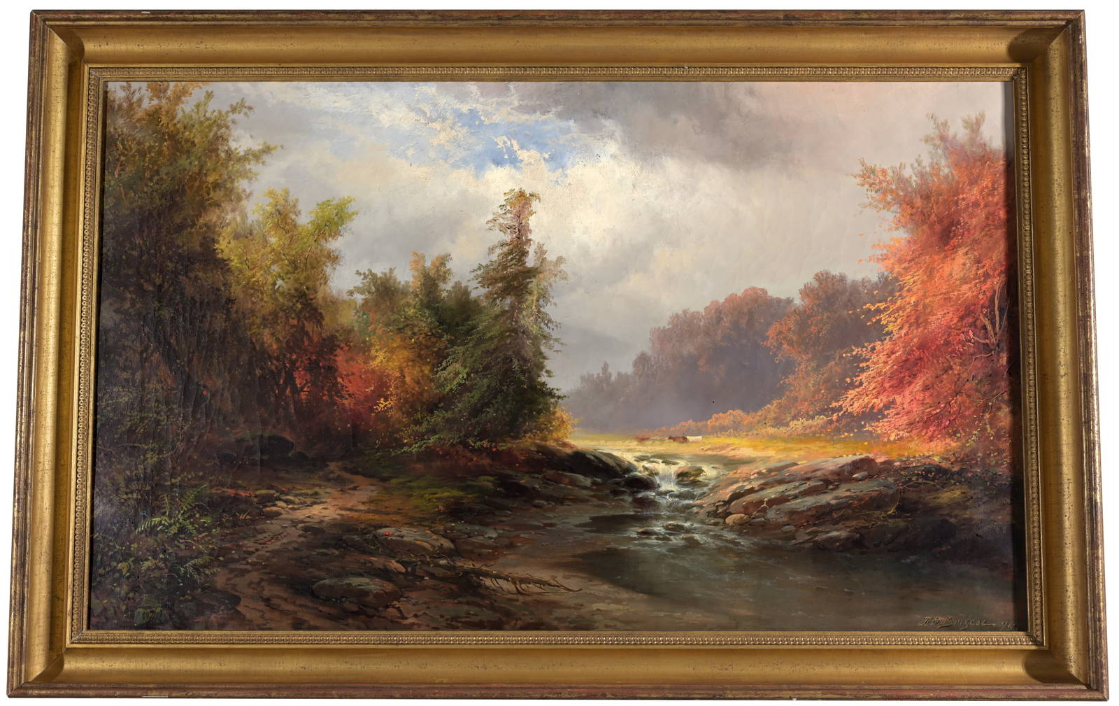 Franklin D Briscoe (american, 1844-1903) Auction