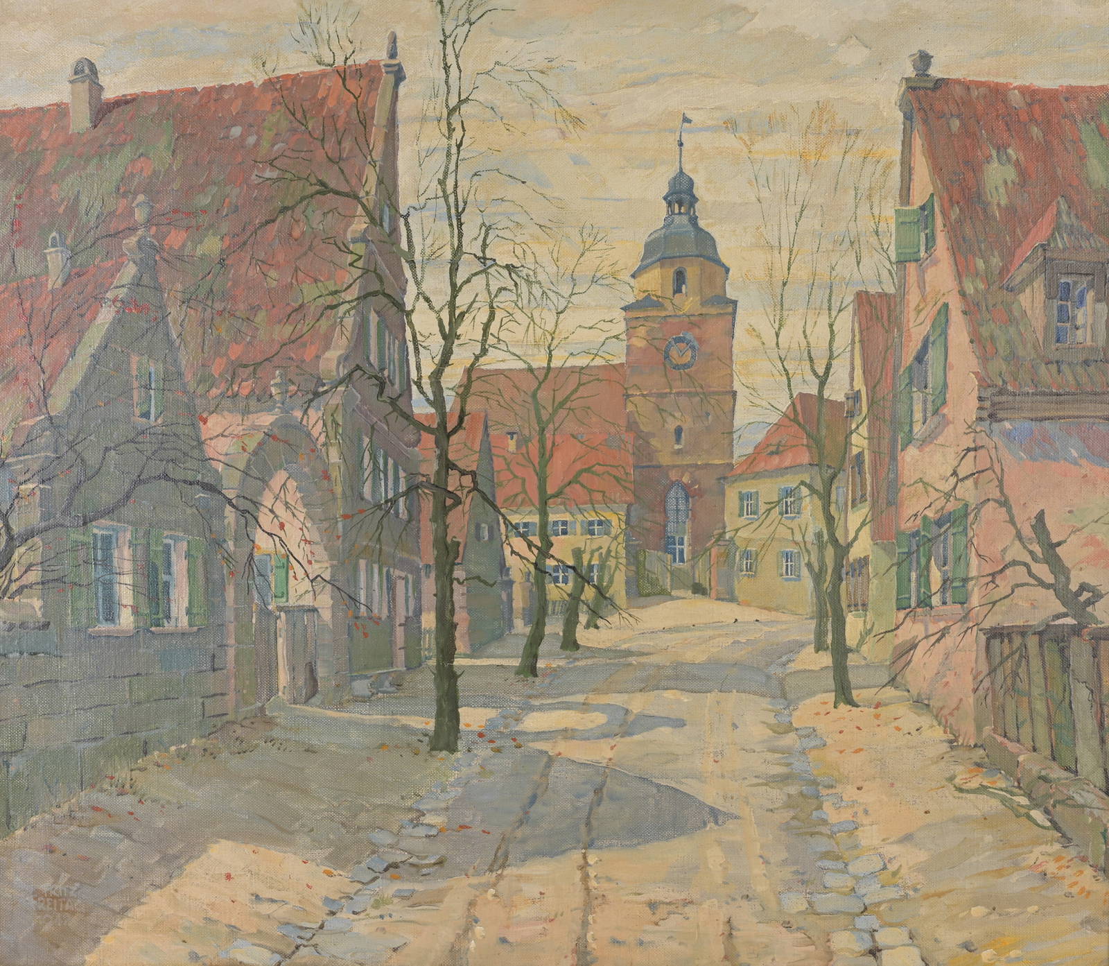 Fritz Freitag (german, 20th C.) Auction