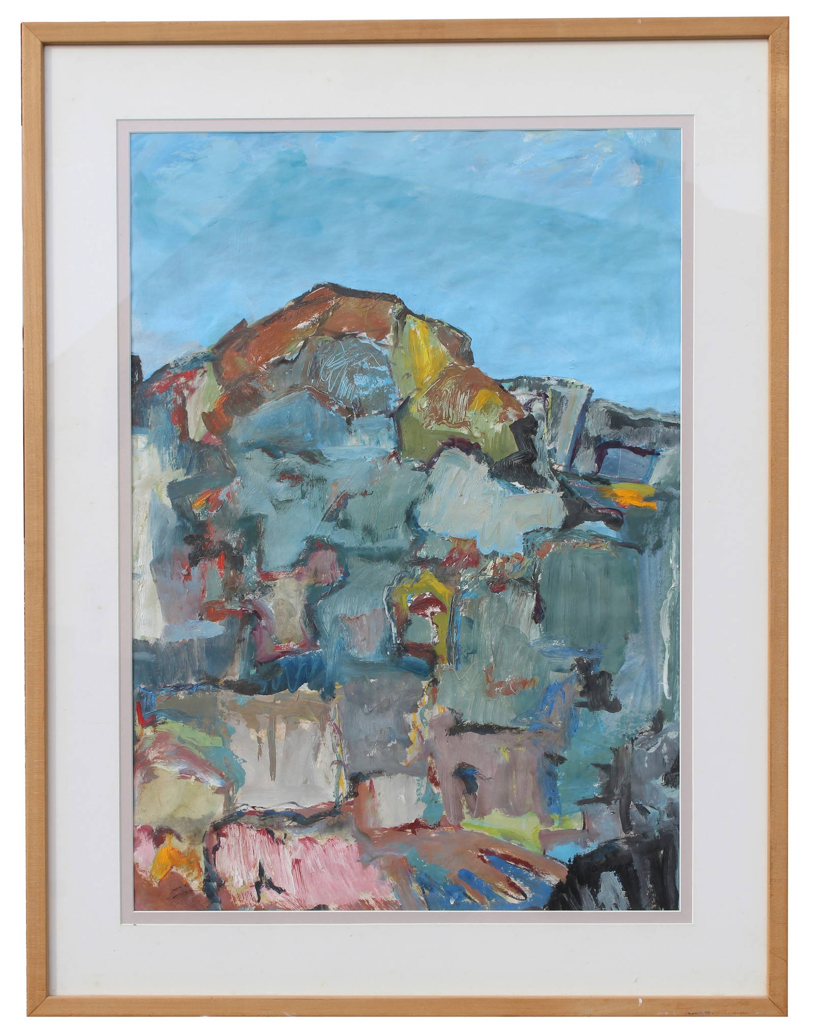 Thomas Koether (b. 1940) "mullumbimby Quarry" Auction