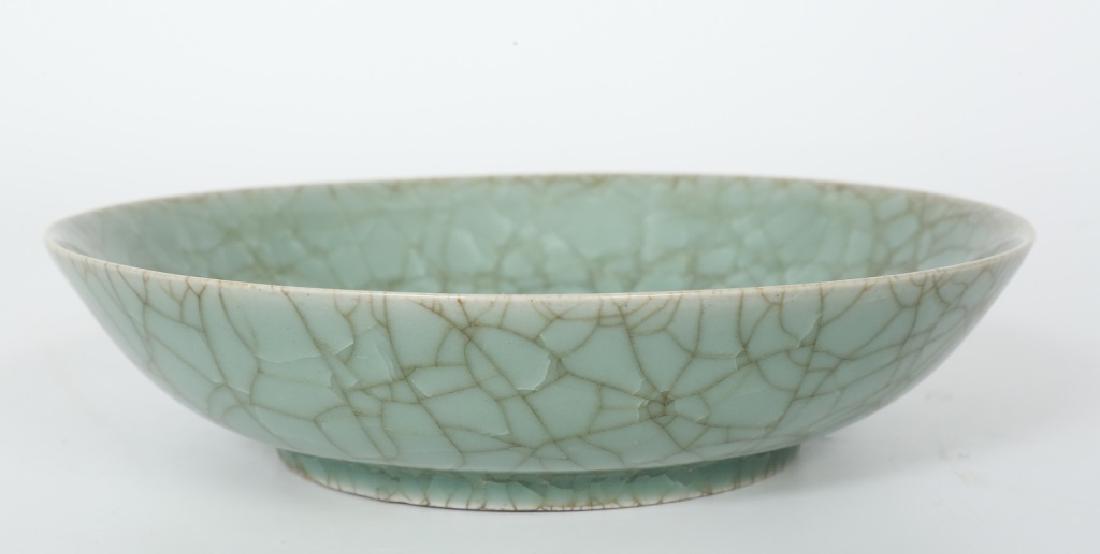 A superb Chinese Song dynasty Ru Yao kiln plate