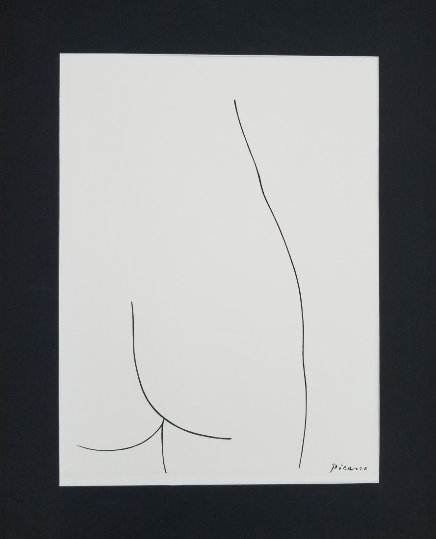 Pablo Picasso (1881 1973) Fragment De Corps De Femme.