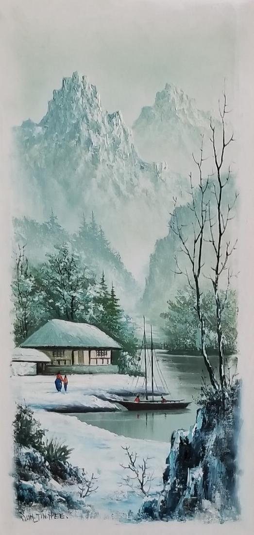 Vintage Oil Painting-Suh Jin Hee
