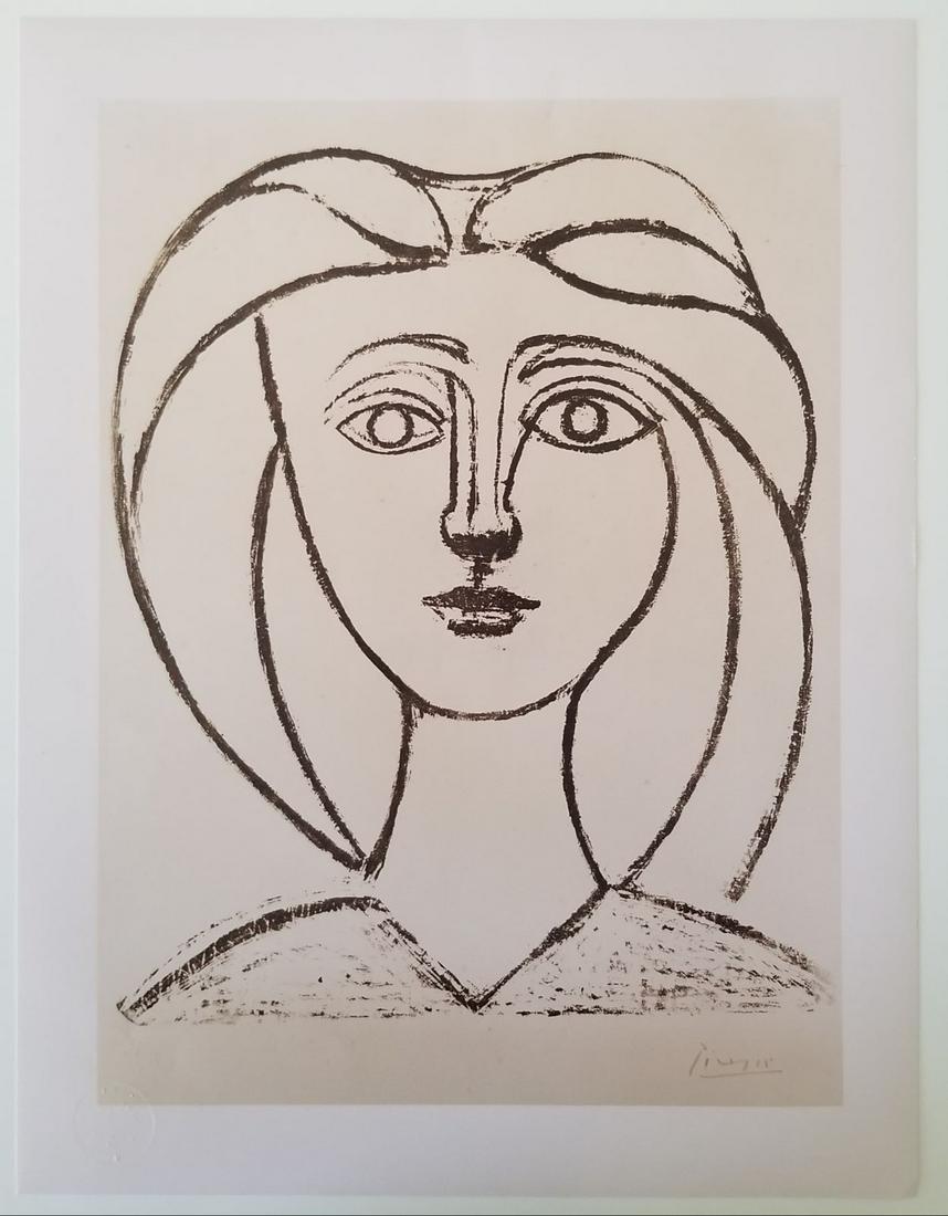 Pablo Picasso Print Drawing