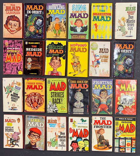 Rare 'mad Magazine' Paperback Books