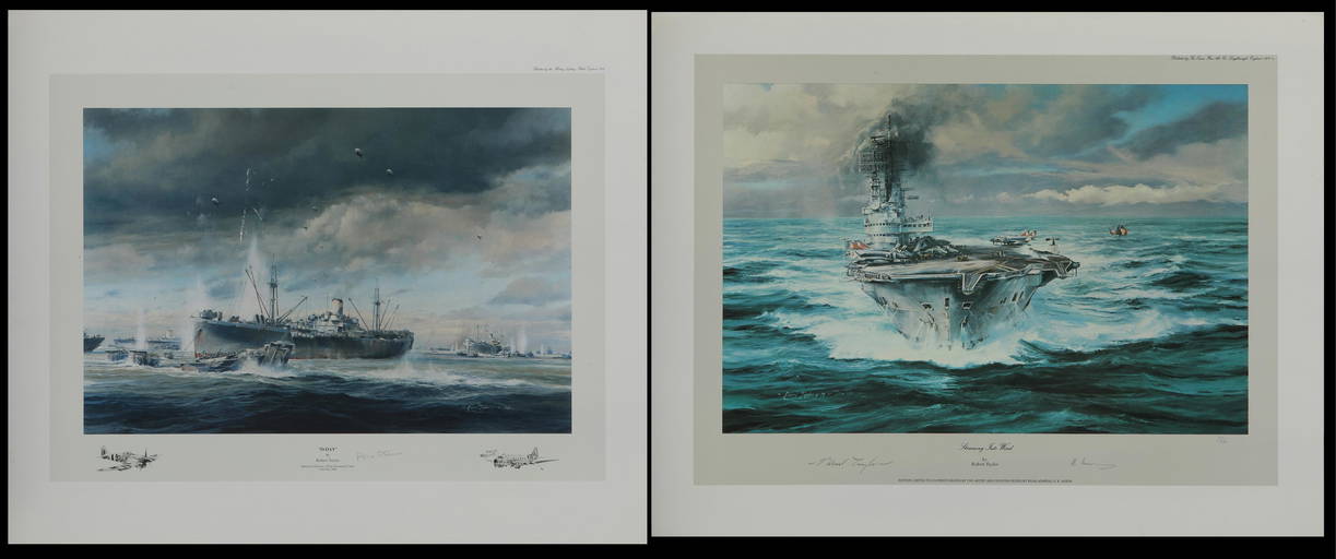 Robert Taylor Signed Prints
