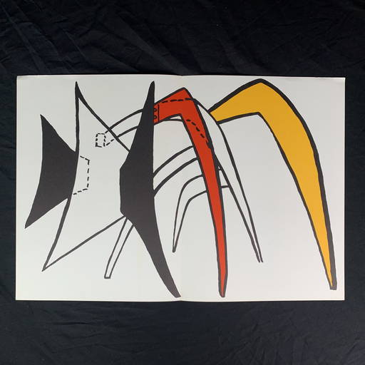 Alexander Calder's "les Triangles" Original Lithograph
