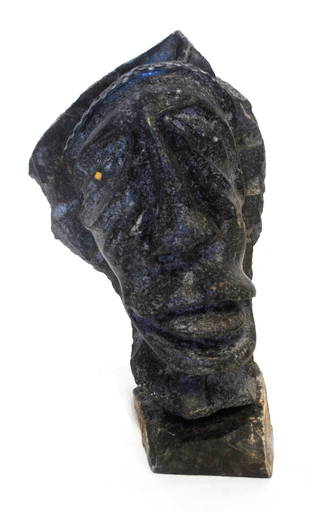 Charlie Okpik's "inuit Head" Original Inuit Carving