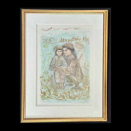 Edna Hibel's "mrs. Hsu" Limited Edition Print