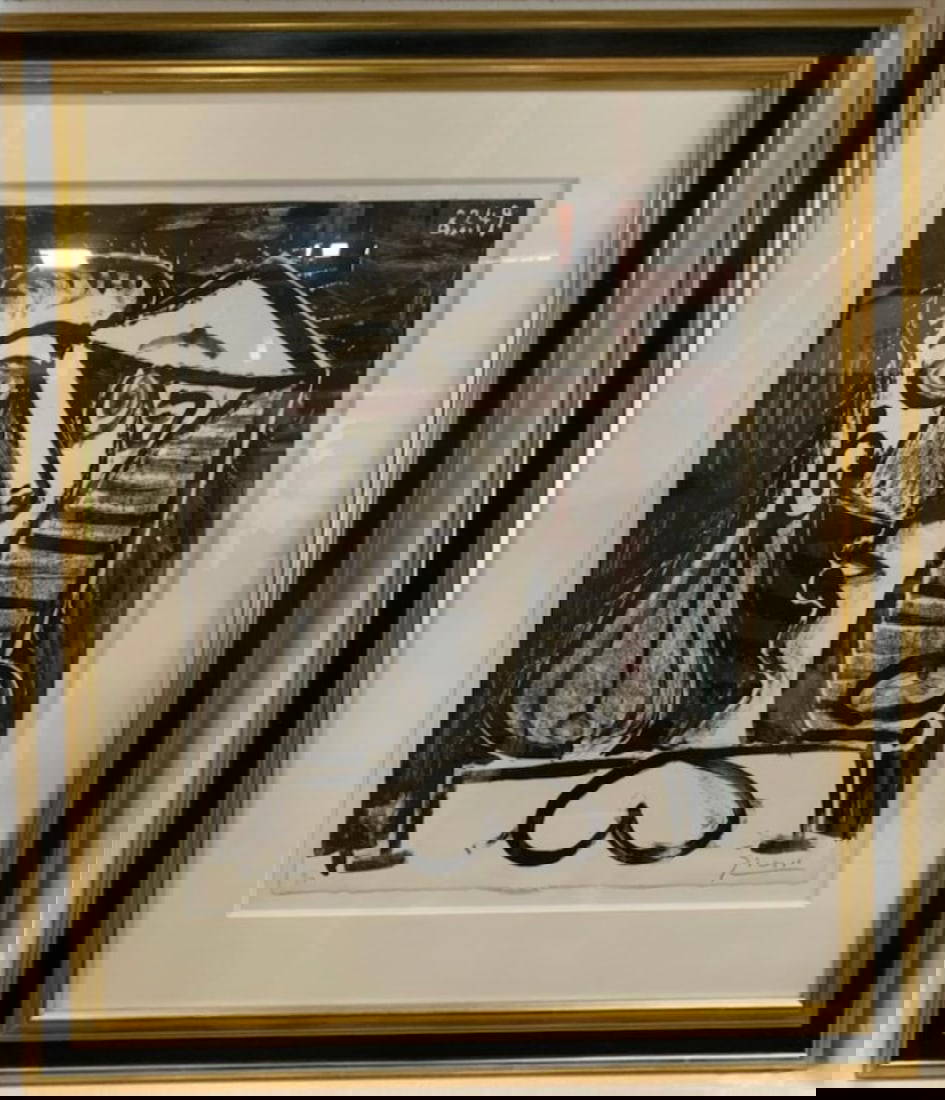 Pablo Picasso's "figure Composee Ii" Original Lithograph Auction