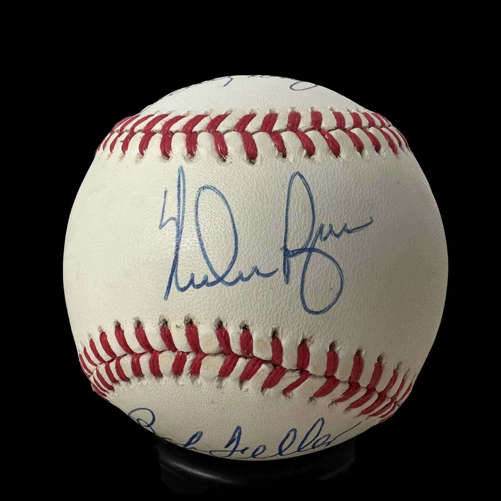 Sandy Koufax, Bob Feller & Nolan Ryan Signed Baseball Auction