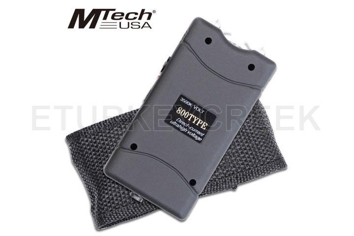 Mtech Usa Mt S805bk Stun Gun 3.5m Volt Rechargeable