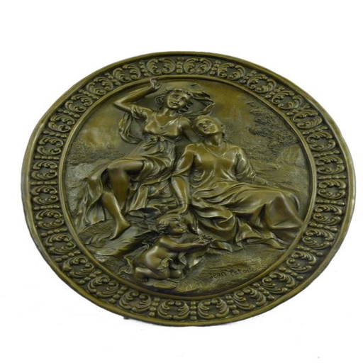 Italian Renaissance Relief Bronze Sculpture