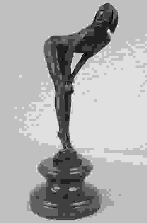 Woman In Seductive Pose Bronze Sculpture Auction