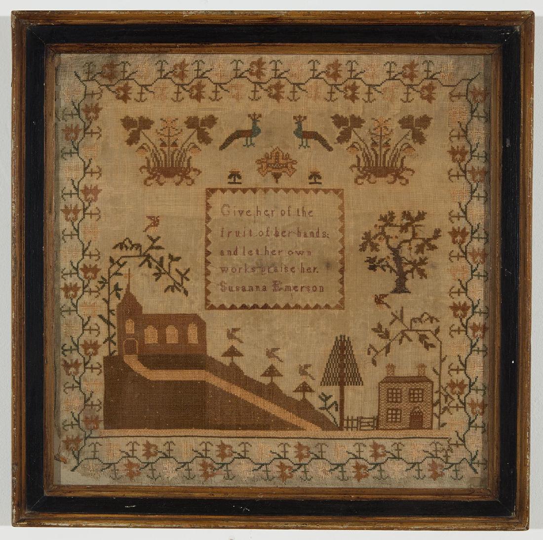 Lot 3 English Needlework Samplers