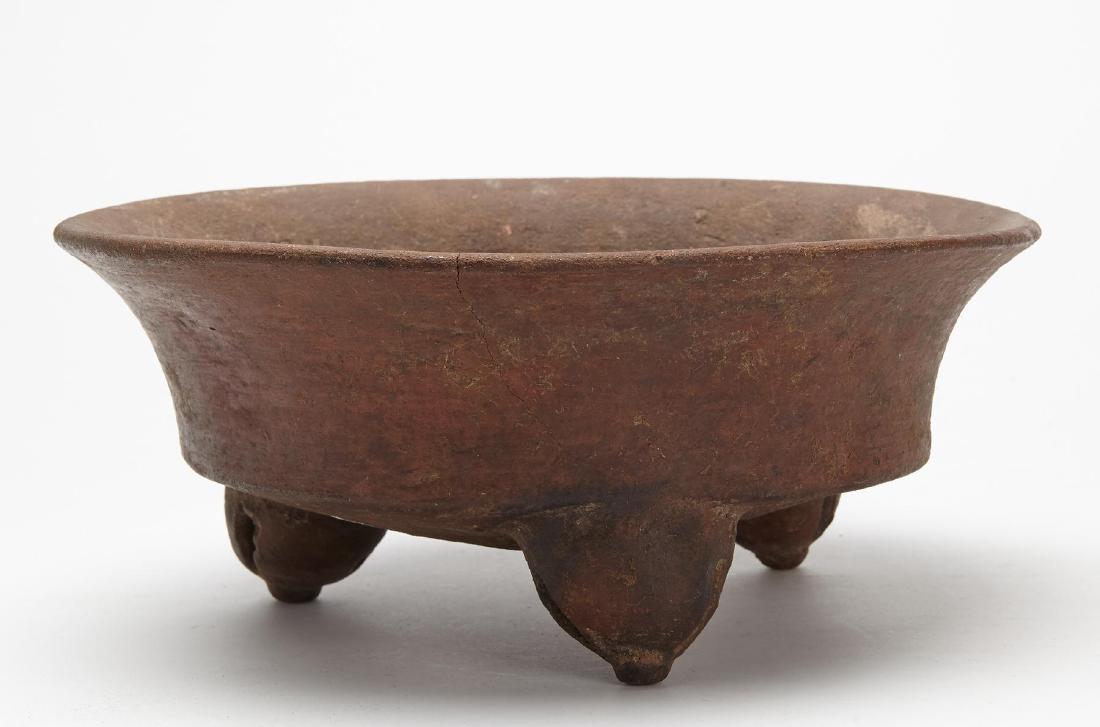Pre Colombian Pottery Rattle Bowl