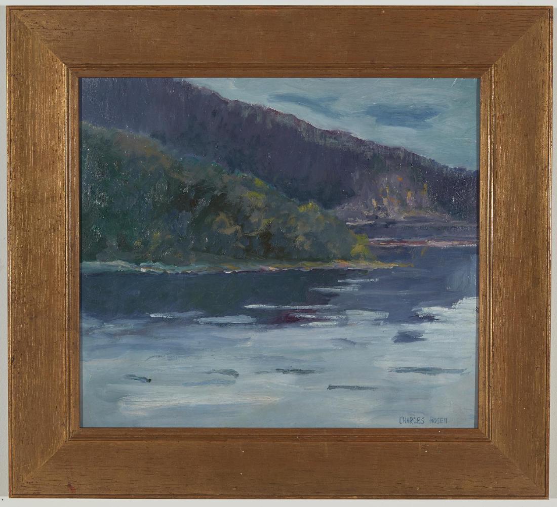 Charles Rosen (1878-1950) Oil on Artists Board